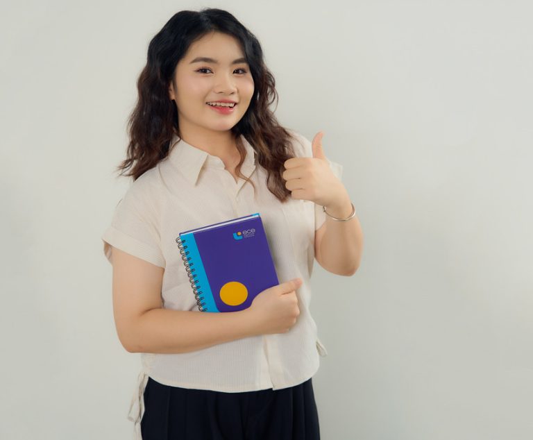 Học viên Nguyễn Hoàng Tuệ Minh - Lớp IA118 cán đích 8.5 IELTS tại ECE